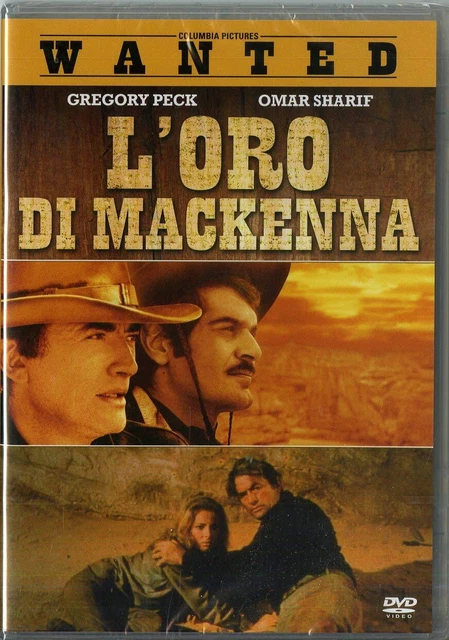 L'ORO DI MACKENNA (DVD DVD) Telly Savalas Gregory Peck Omar Sharif ...