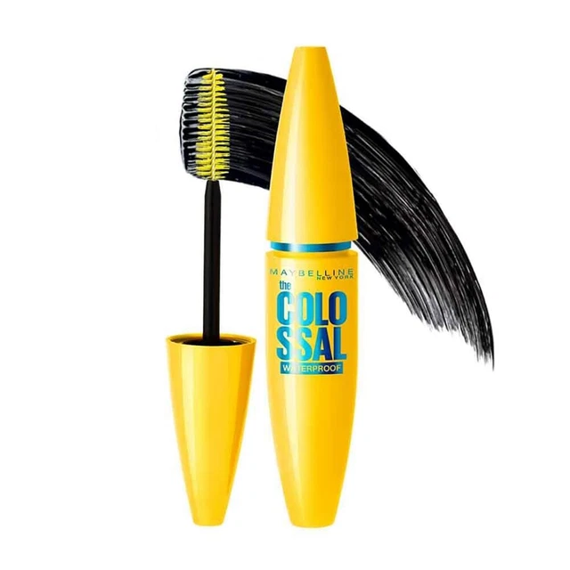 MAYBELLINE NEW YORK Volume Express Colossal Mascara, Waterproof, Black ...