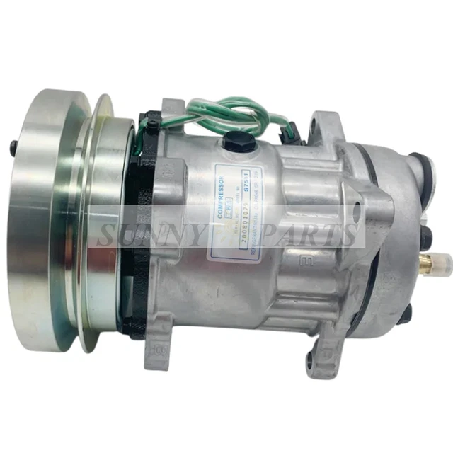318-4258 A/C COMPRESSOR 24V SD7H15 for Caterpillar CAT M313D M316D ...