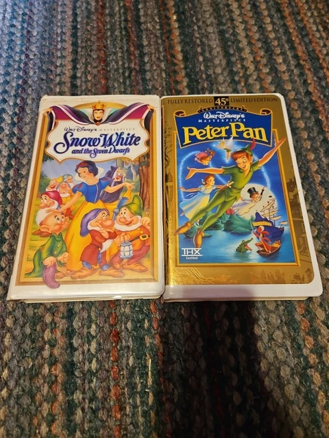 SNOW WHITE AND Peter Pan VHS $13.68 - PicClick CA