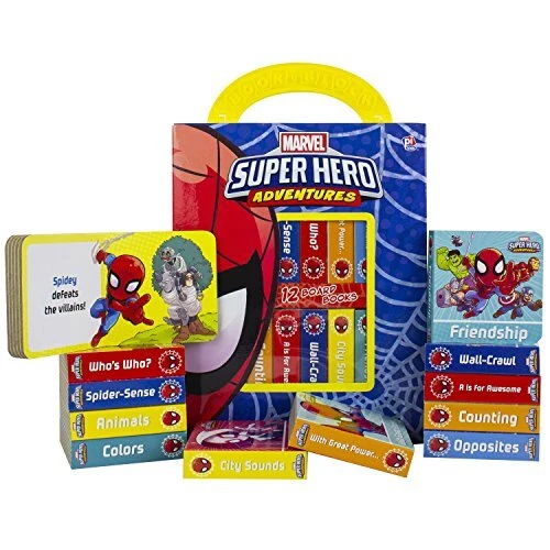 MY FIRST LIBRARY - Spiderman Par Marvel, Neuf Livre ,Gratuit ... MY FIRST LIBRARY - Spiderman Par Marvel, Neuf Livre ,Gratuit ...