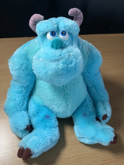 DISNEY STORE PIXAR SULLEY Monsters Inc Plush Soft Toys 15" LARGE Super ...