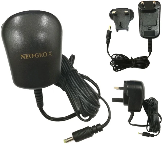 FOR SNK NEO Geo X Power Supply Adapter NEOGEO Wall Charger 5V/1500MA Replacement £11.74 ...