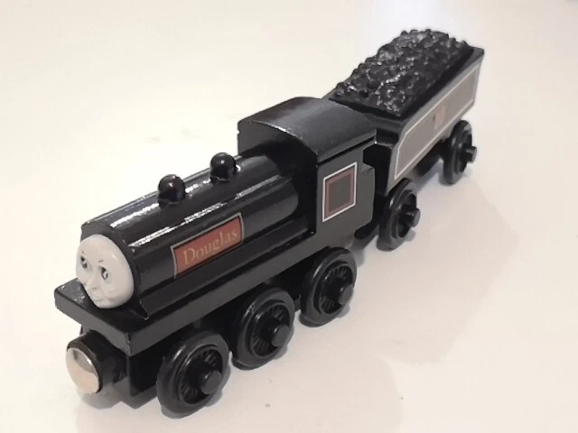 THOMAS THE TANK Engine & Friends Wooden Railway Train Douglas And ...