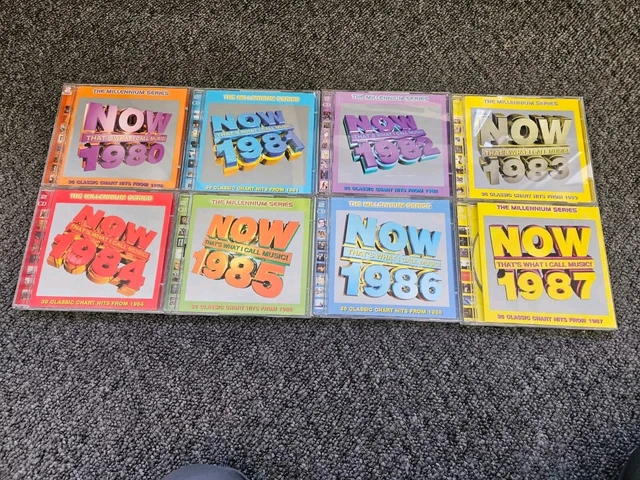 NOW THATS WHAT I Call Music CD Bundle (read description)1980 to1987 £1. ...