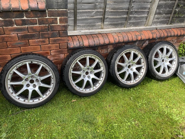 JAGUAR BBS MONTREAL 20” split rims x4 suit jaguar X100 XK8 XKR £1,000. ...