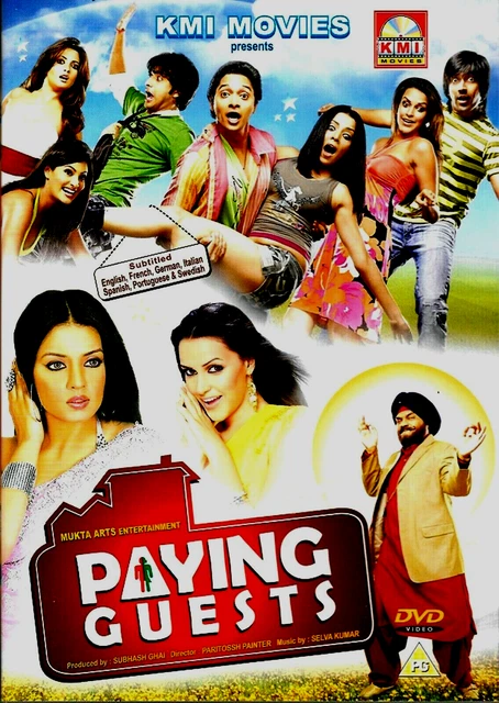 PAYING GUESTS - Shreyas Talpade, Celina - New Bollywood Dvd - Multi ...