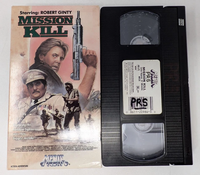VHS: MISSION KILL: Robert Ginty, Olivia D'Abo £26.91 - PicClick UK