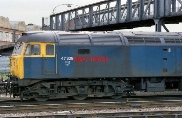 PHOTO CLASS 47 Diesel 47329 At Derby On 12/05/87. £2.00 - PicClick UK
