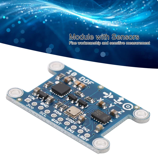 MODULE TRIAXIAL COMPASS Module LSM303+L3G4200D+BMP180 For Technicians ...
