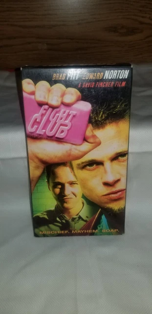 FIGHT CLUB (VHS, 2000) Brad Pitt, Edward Norton $19.58 - PicClick CA
