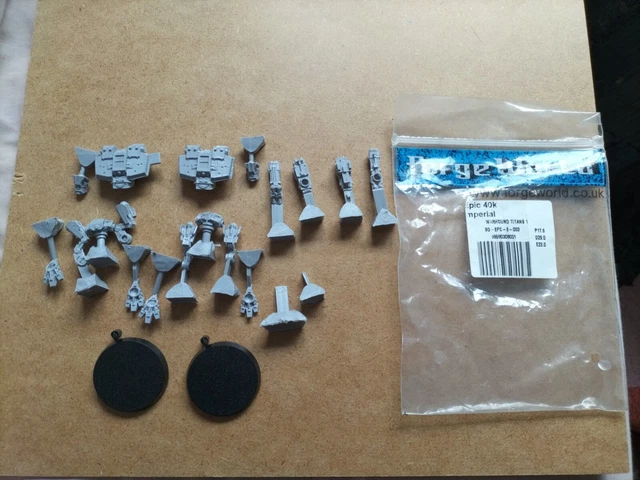FORGE WORLD EPIC 40K Warhounds Titans X 2. Not LI Scale. £54.99 ...