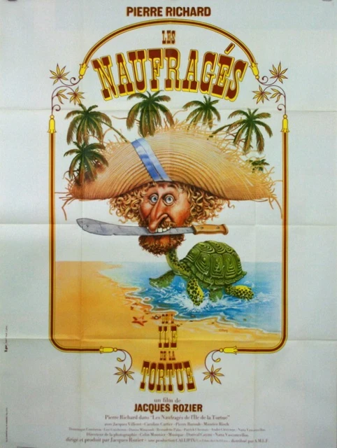 PIERRE RICHARD LES NAUFRAGES DE L'ILE DE LA TORTUE Jacques Rozier 1974 ...