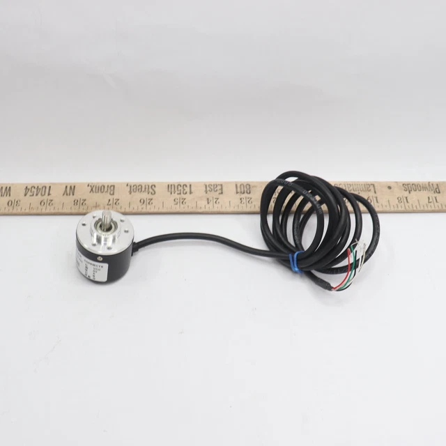 PHOTOELECTRIC INCREMENTAL ROTARY Encoder 600P/R 2-Phase 5V-24V AB 6mm ...