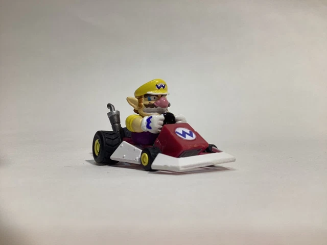 RARE MARIO KART DS Wario Micro Mini Figure Toy Nintendo 2005 Yujin ...