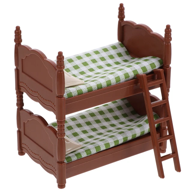 LIT SUPERPOSÉ POUR Poupée Double Mini-lits Superposés Enfant EUR 10,65 - PicClick FR