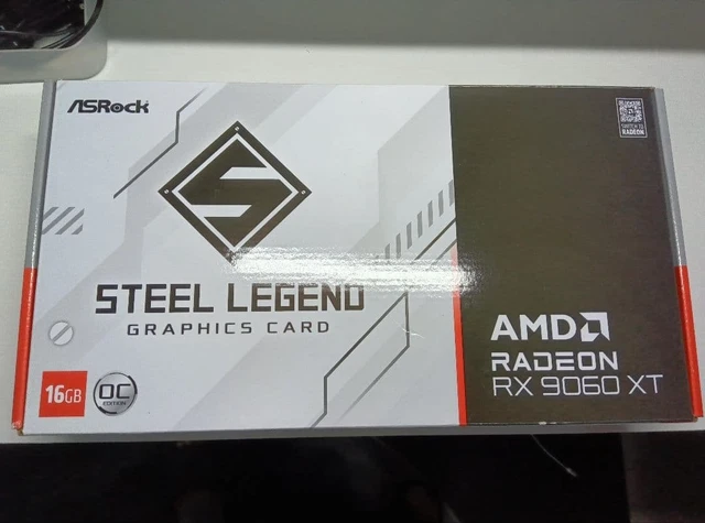 ASROCK RADEON RX 9060 XT 16GB Steel Legend Graphics Card Used $1,146.71 ...