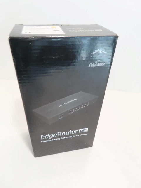 UBIQUITI NETWORKS EDGEROUTER Lite Erlite-3 3 Port Router $139.95 - PicClick CA