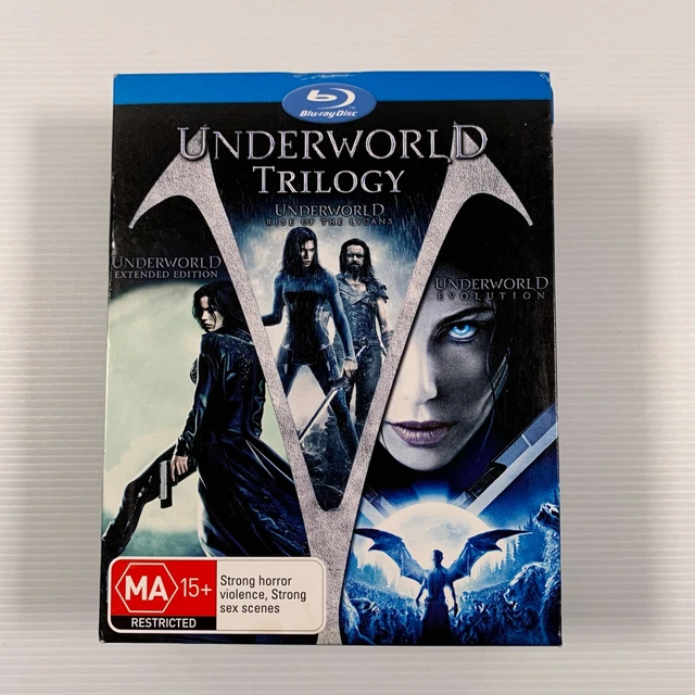 UNDERWORLD TRILOGY (BLU-RAY 2009 3 disc-set) Region ALL $14.95 ...