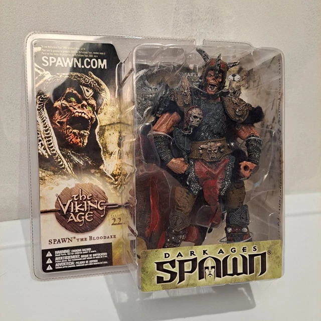 SPAWN MCFARLANE TOYS The Viking Age The Bloodaxe Spawn Action Figure ...