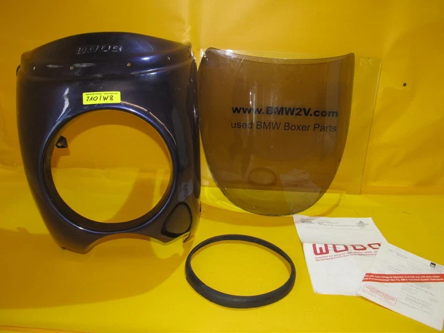 BMW R100R R80R S-Cockpit Trim Wüdo with Windshield Fairing Front £182. ...