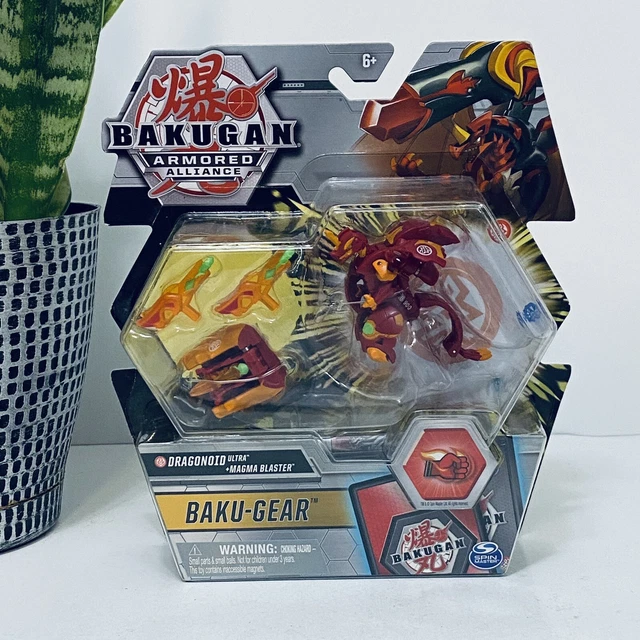 BAKUGAN ARMORED ALLIANCE "Dragonoid Ultra + Magma Blaster" Baku-Gear (Sealed) EUR 18,11 ...