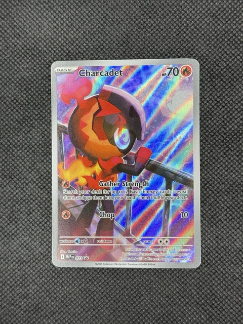 CHARCADET 2025 POKEMON Phantasmal Flames #022 Black Star Promo Holo £3. ...