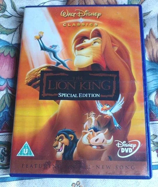 The Lion King Dvd 2 Disc Walt Disney Classic 32 £249 Picclick Uk