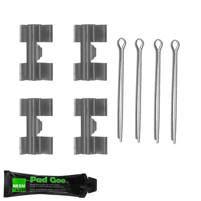 FRONT BRAKE PAD Fitting Kit Shim Fit: Ford Transit Mk2 Mk3 76-91 4 Pot ...