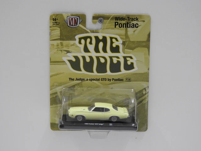 1:64 1969 PONTIAC GTO Judge "The Judge" M2 Machines 11228-R95 23-14 EUR 15,66 - PicClick FR