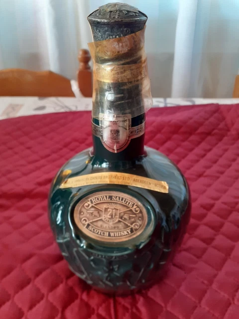 CHIVAS ROYAL SALUTE 21 Years Old 80's LIMITED EDITION, SEALED!! £111.65 ...