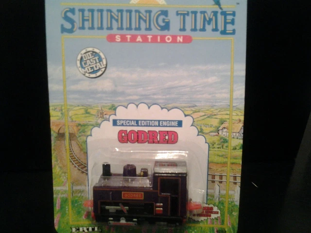 THOMAS THE TANK Engine & Friends ERTL GODRED TRAIN MOULÉ SOUS PRESSION ...