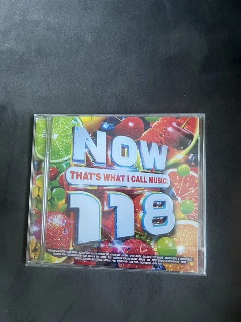NOW THAT’S WHAT I Call Music! 118 - CD £0.99 - PicClick UK