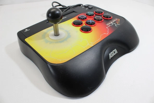 ASCII STICK JUSTICE Arcade Fighting Controller ASC-0512JUS PlayStation ...
