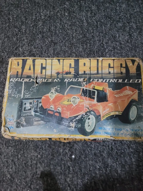 VINTAGE RACING BUGGY Remote Control Car 70s Very Rare Discontinued £156 ...