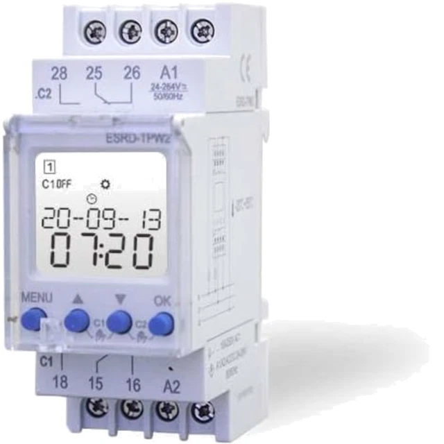 MINUTEUR NUMÉRIQUE 2 canaux LCD Display 90 programmes EUR 58,49 ...