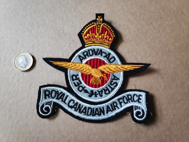 ORIGINAL WWII RAF / Royal Canadian Air Force / CRAF patch - Rare £9.99 ...