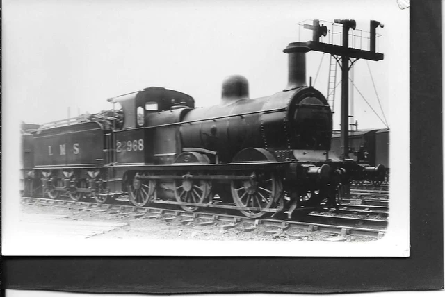 EX-MIDLAND RAILWAY JOHNSON 1873 CLASS 0-6-0 No.3360 AT BURTON SHED, 19 ...