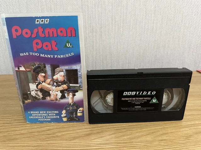 POSTMAN PAT HAS Too Many Parcels BBC Children's VHS Video, Retro ...