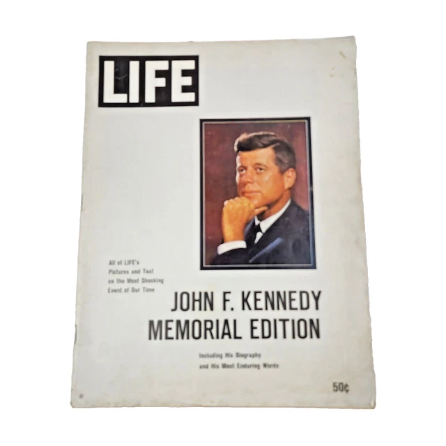 LIFE MAGAZINE DECEMBER 13 1963 John F Kennedy Memorial Edition Jfk £11. ...