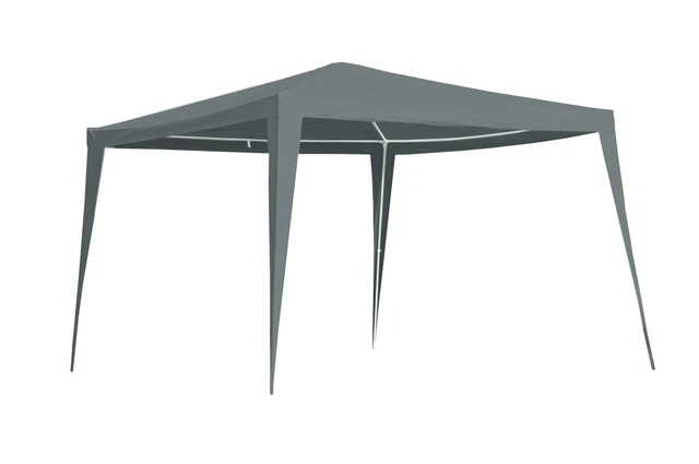 PAVILLON STECKPAVILLON 3X3 m,wasserdicht Partyzelt UV-Schutz Gartenzelt ...