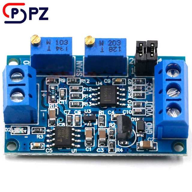 CURRENT TO VOLTAGE 0/4-20mA To 0-3.3V 5V 10V Transmitter Signal ...
