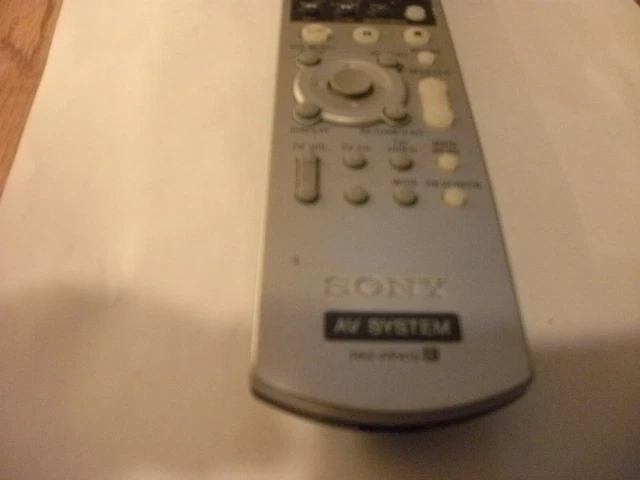 SONY RM-PP412 AV System Remote Control For STRDE-895 Home Theater ...