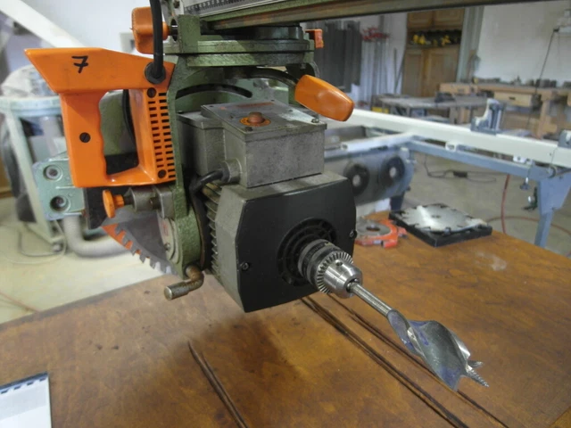 RADIAL ARM SAW DRILL CHUCK for Router Bit, etc Dewalt, Shopmate ...
