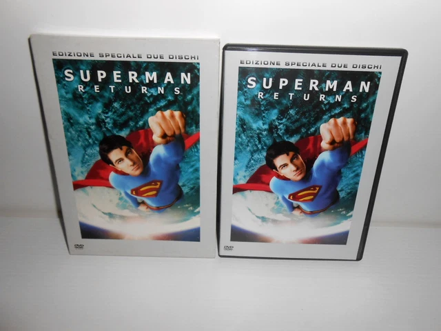 DVD SLIPCASE SUPERMAN Returns Edizione Speciale Due Dischi Warner EUR 4 ...