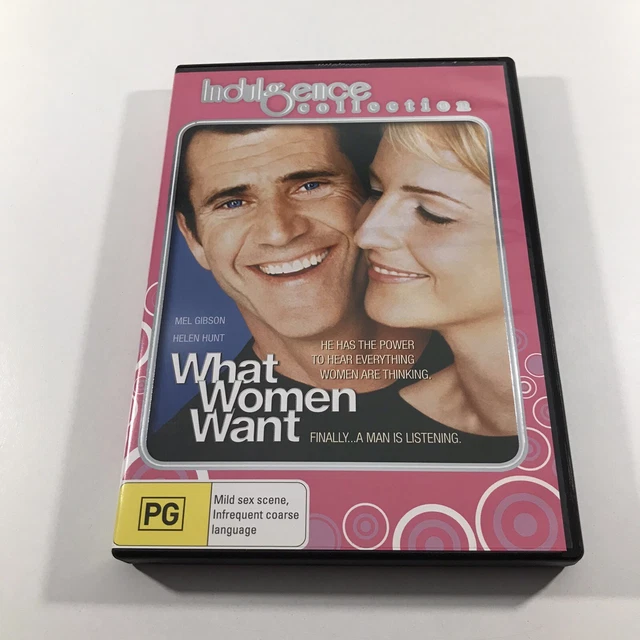 WHAT WOMEN WANT DVD Region 4 PAL Comedy Movie Helen Hunt Mel Gibson ...