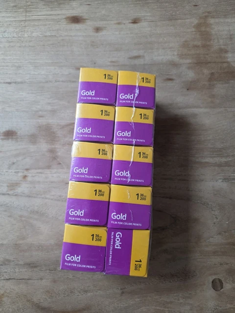 KODAK GOLD 200 Color Negative Film ISO 200 35mm Roll Film 36 Exposures ...