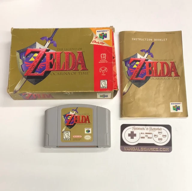 N64 - THE Legend of Zelda Ocarina of Time Nintendo 64 completo con ...