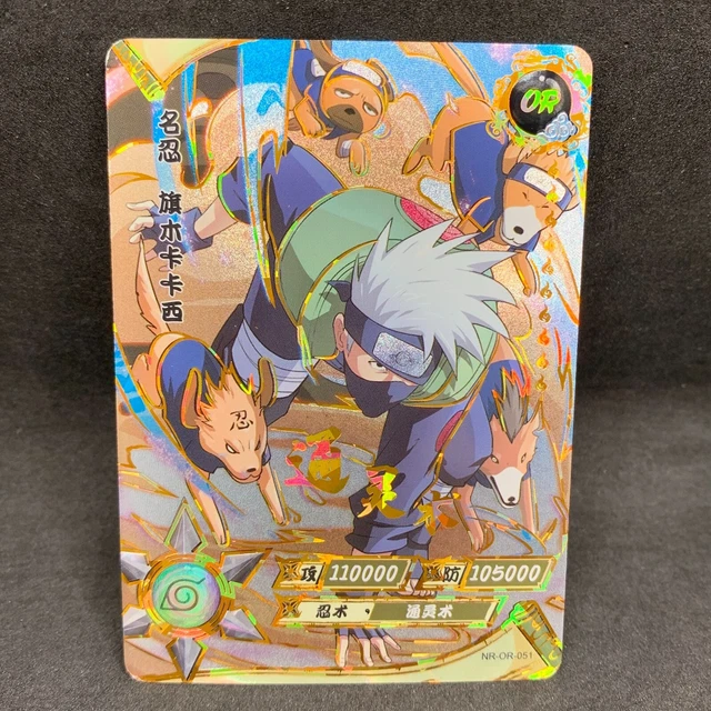 NARUTO KAYOU CCG - Kakashi Hatake OR-051 Full Art - Naruto Trading Card ...