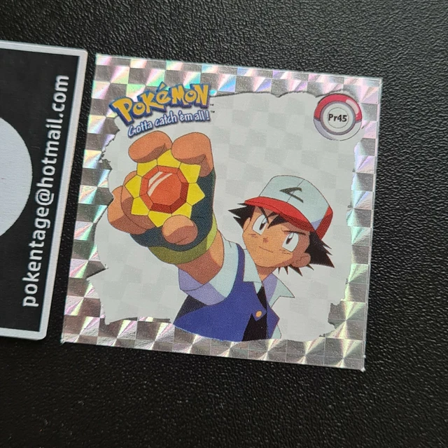 POKEMON ARTBOX ASH Pin PR45 Prism Series 1 Figurina Stickers 45 Sticker ...